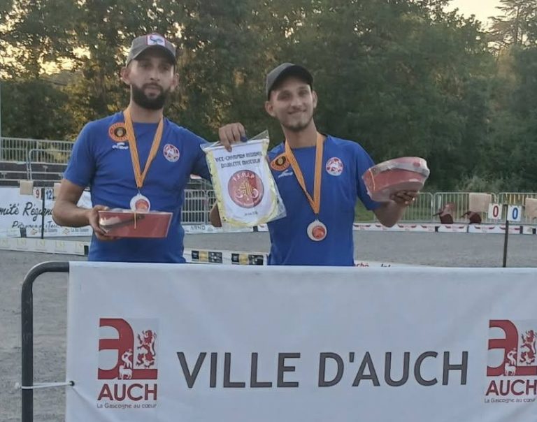 Baptiste Nino et Sébastien Santiago vice-champions régionaux Occitanie ...